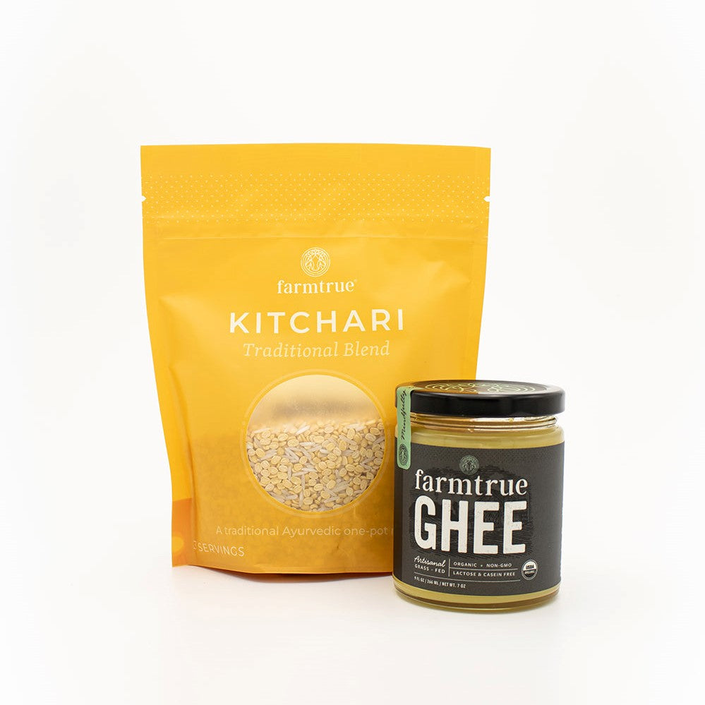 Ayurvedic Kitchari Ghee Duo - Traditional: Traditional Kitchari & Trad